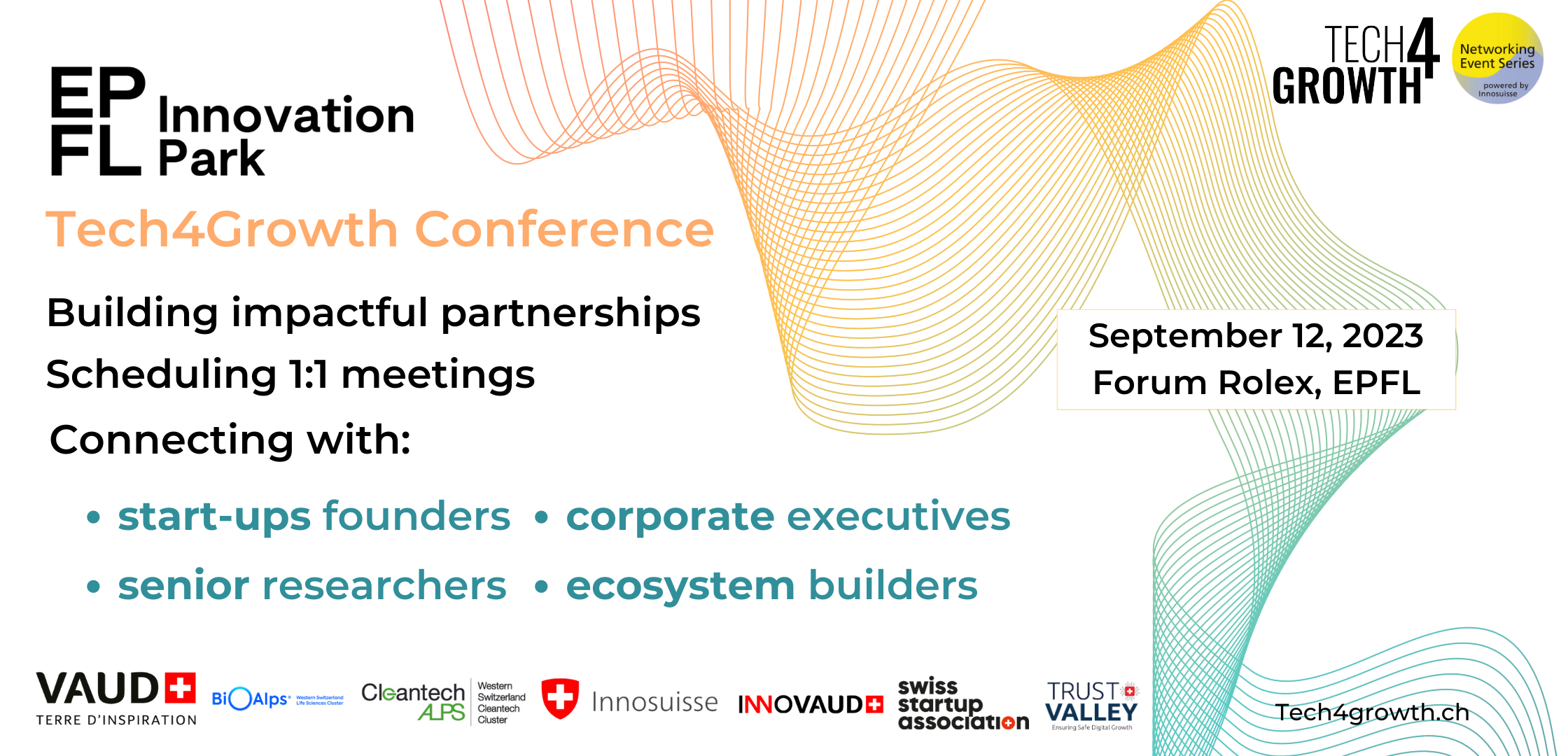 EPFL Innovation Park Tech4Growth Conference 2023 | Swiss Food ...